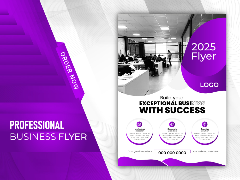 Design Professional business event posters, leaflets & media kit flyers ...