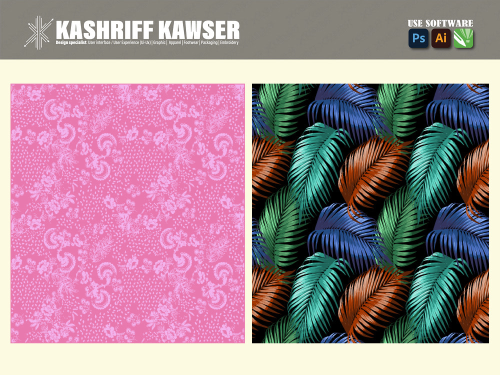 An amazing pattern design for apparel, textiles, accessories, wallpaper ...
