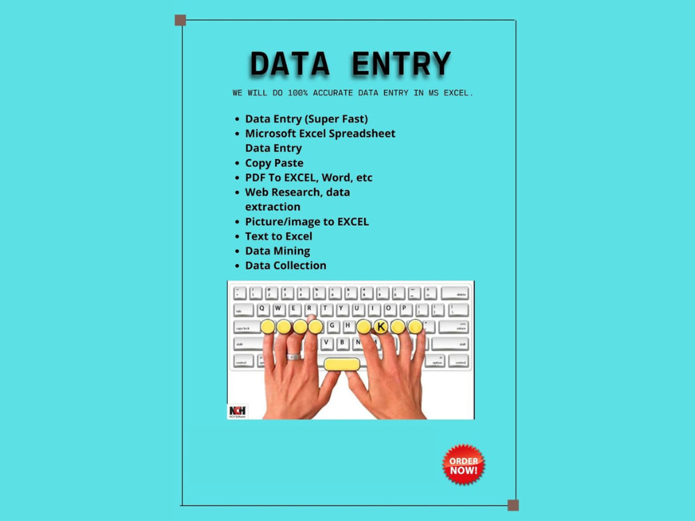 All types data entry | Upwork
