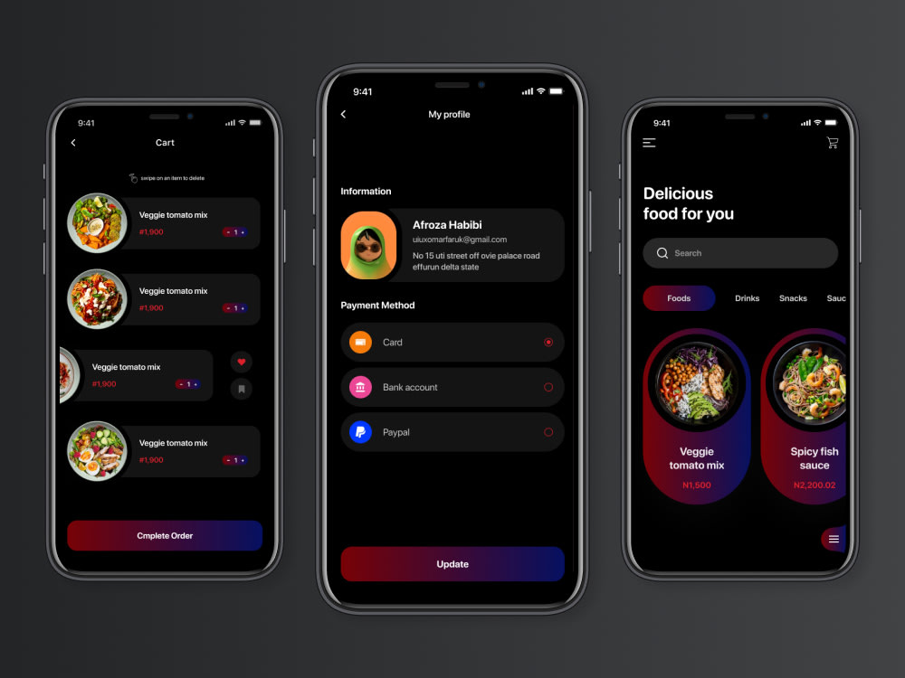 Mobile app UI UX design in Figma | Upwork