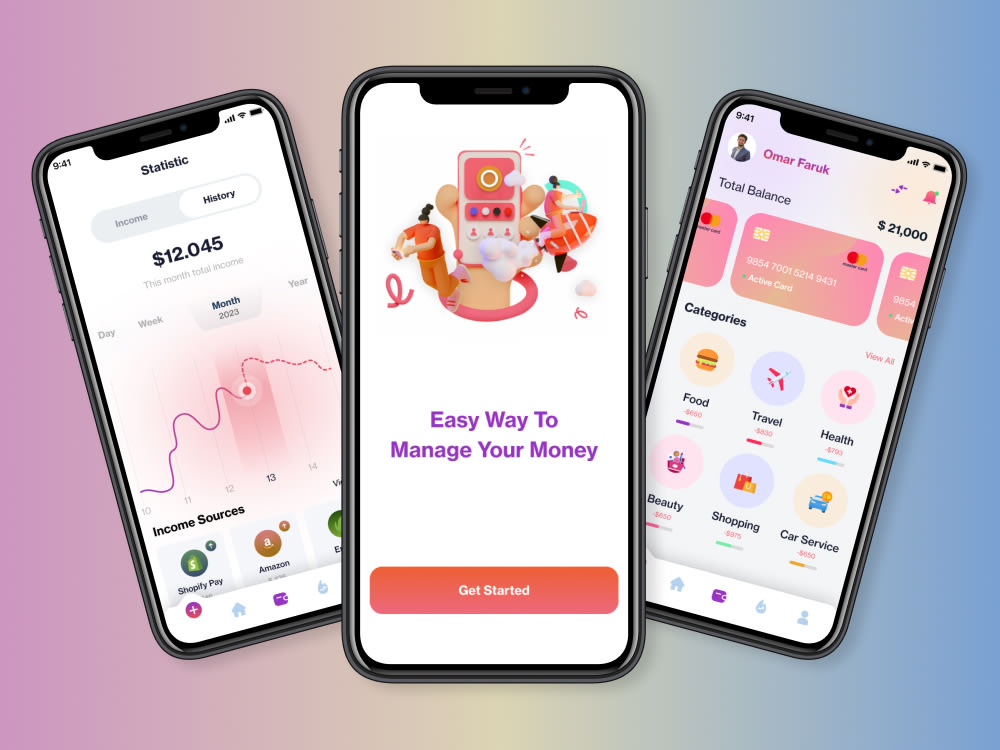 Mobile app UI UX design in Figma | Upwork