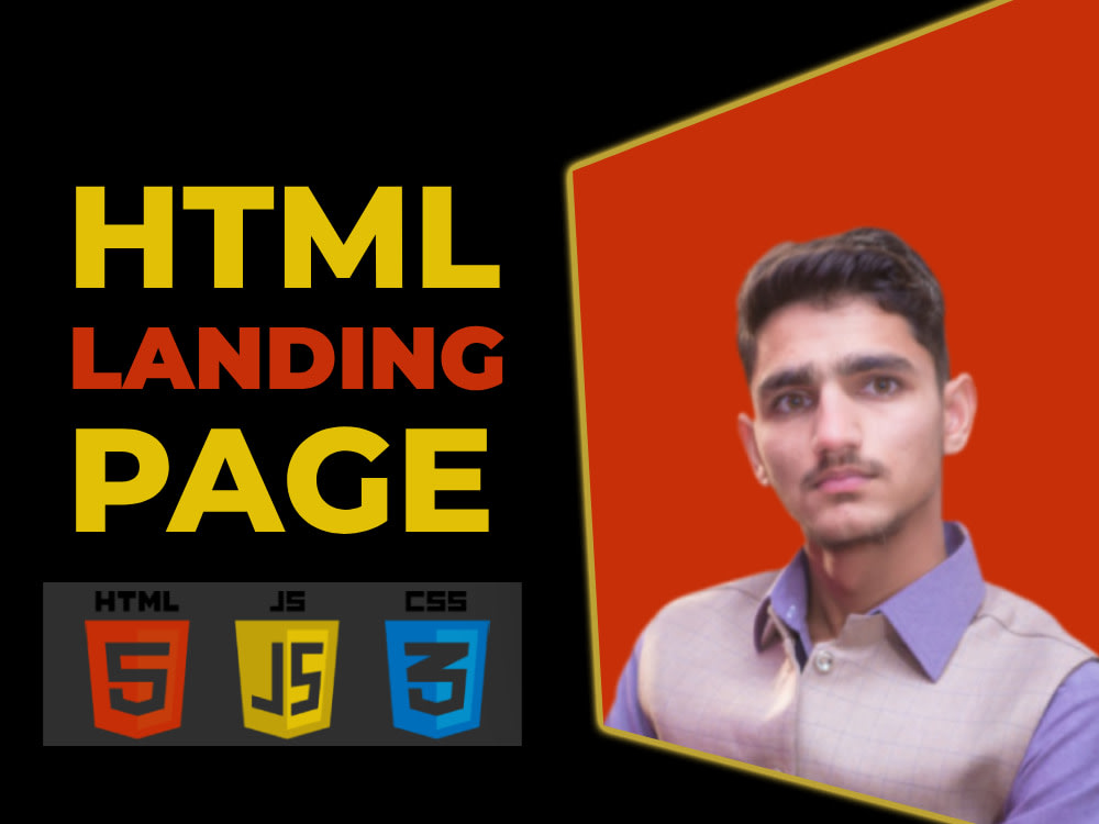 A responsive, professional and modern HTML landing page | Upwork