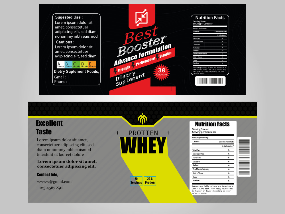 The unique and catchy labels for your products | Upwork