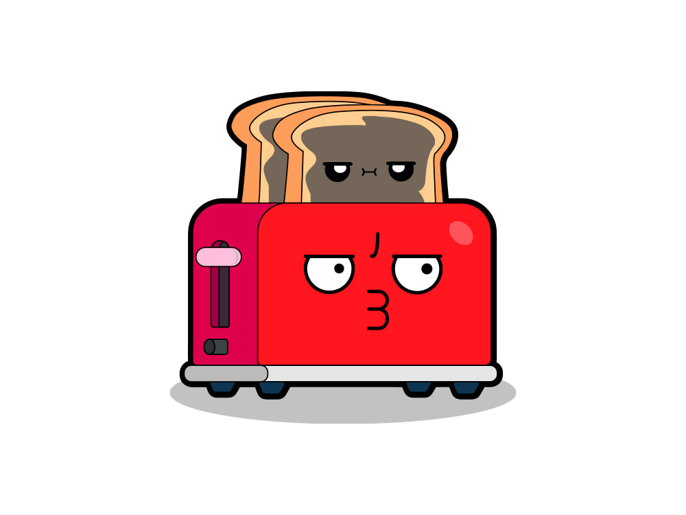 Object cartoon character illustration, Multipurpose design! Order now ...