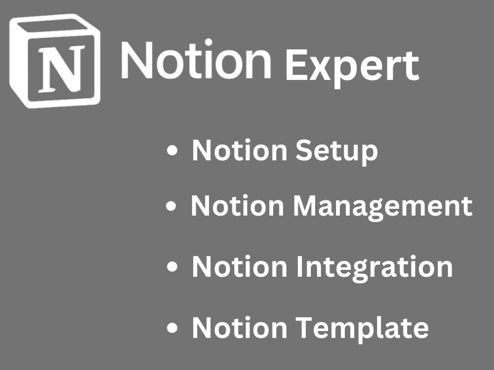 Notion template, notion workspace and project management | Upwork