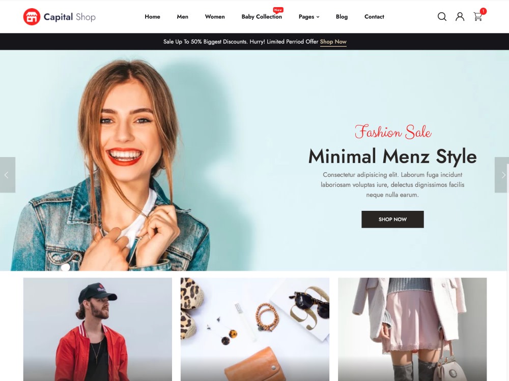 Responsive Wordpress Ecommerce Website Woocommerce Website Upwork