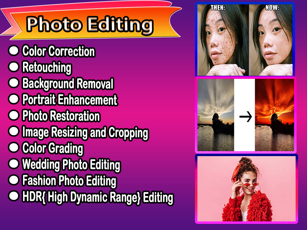 High-quality photo editing services | Upwork