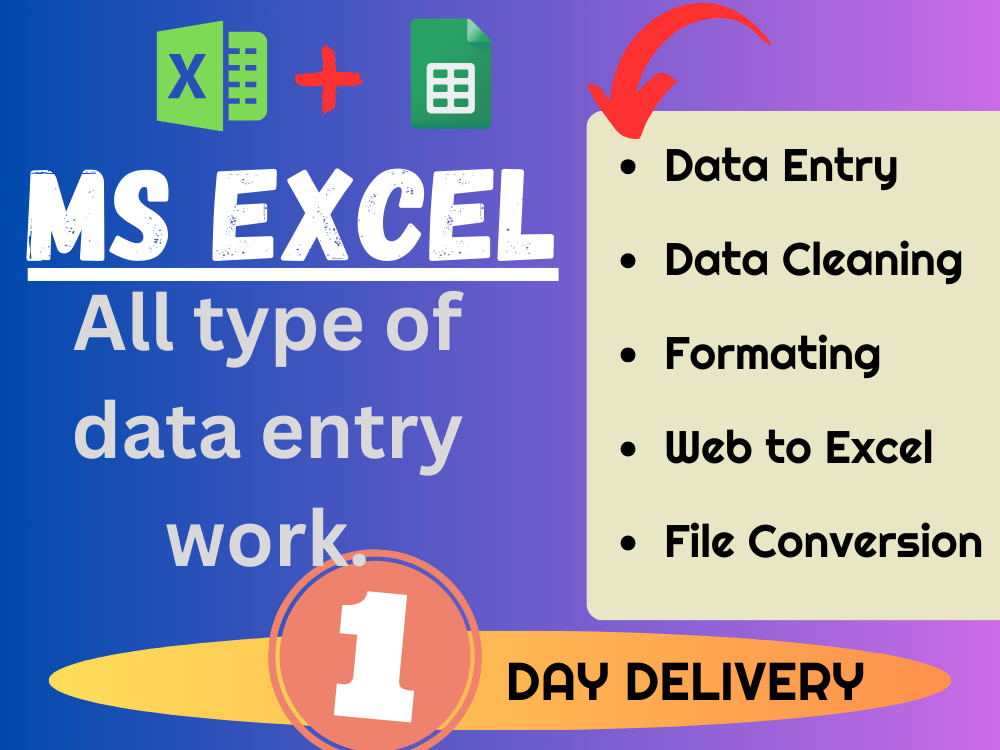 Excel Data Entry Formatting And Fast Data Cleaning Services Upwork