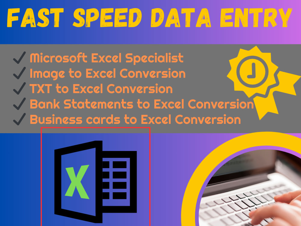 Excel data entry, formatting, and fast data cleaning services | Upwork