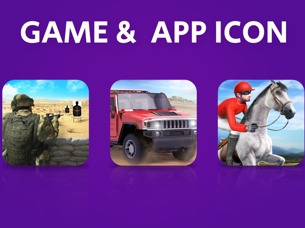 Design professional and high-quality game or app icon | Upwork