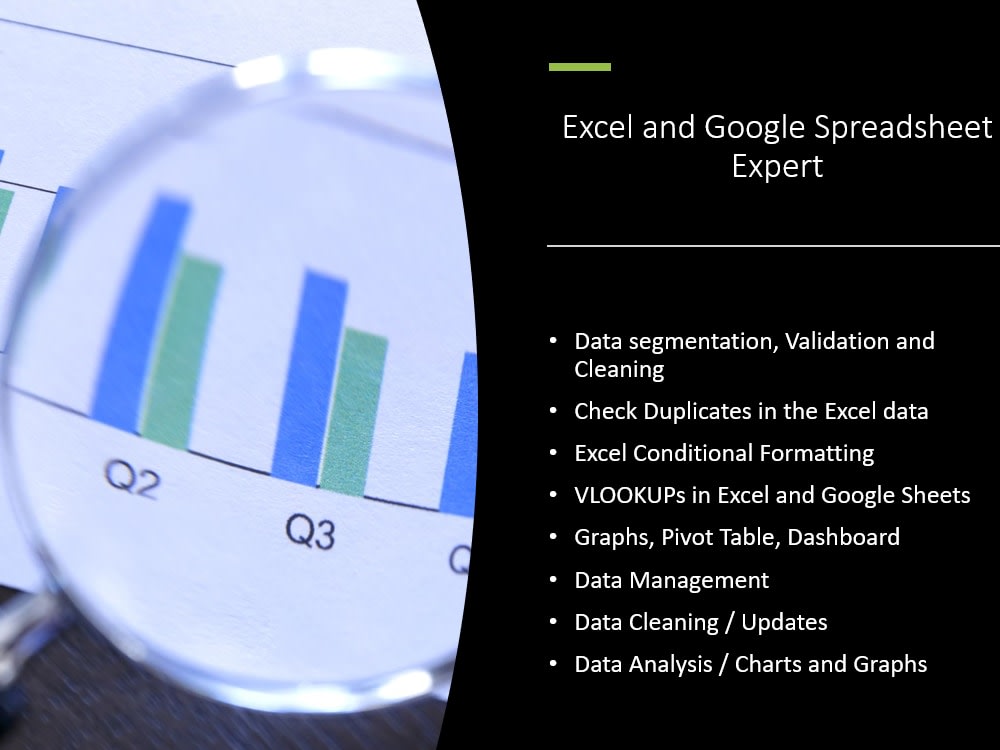 Excel Data Management Vlookups Dashboard Conditional Formatting Etc Upwork