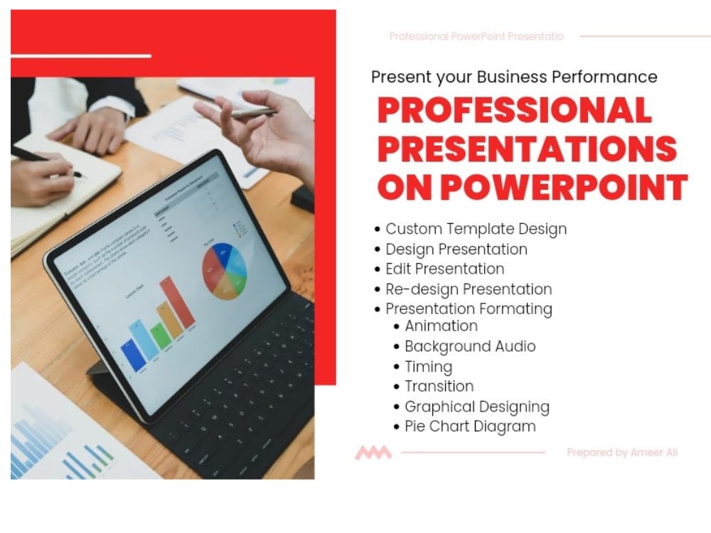 PowerPoint Presentation|Business Performance|Graphical Presentation|Canva | Upwork