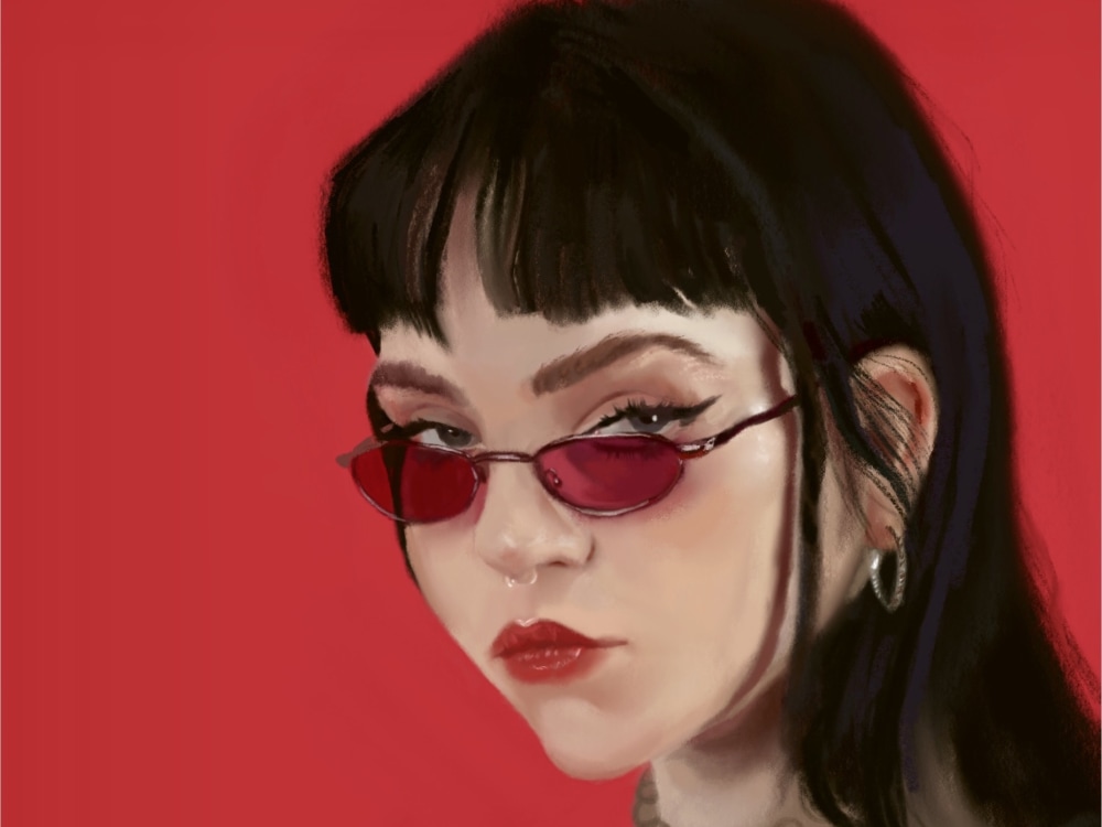 A Stylized Portrait Painting | Upwork