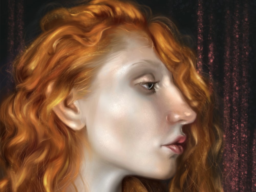 A Stylized Portrait Painting | Upwork