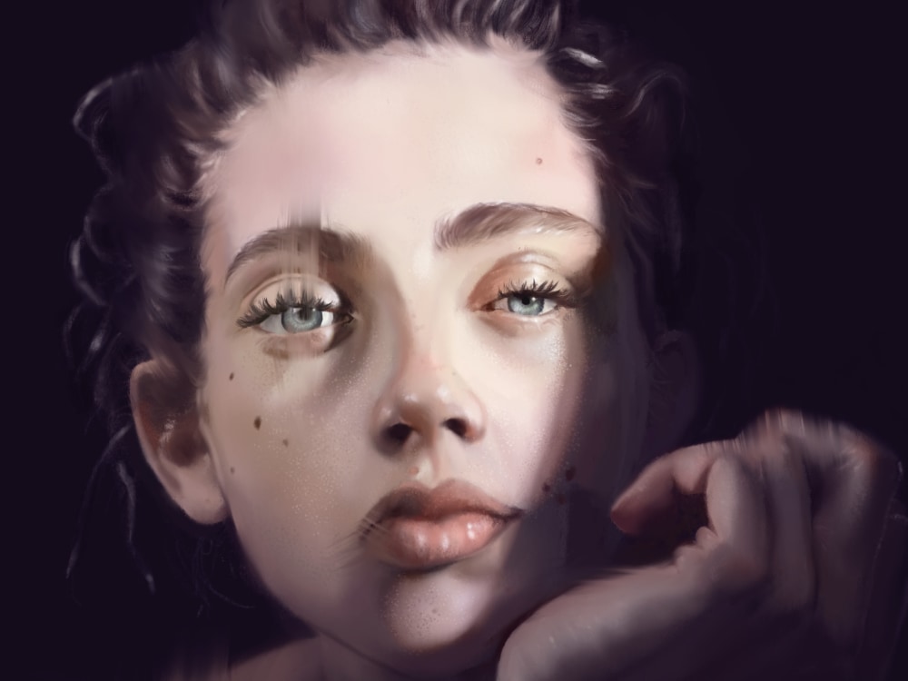 A Stylized Portrait Painting | Upwork