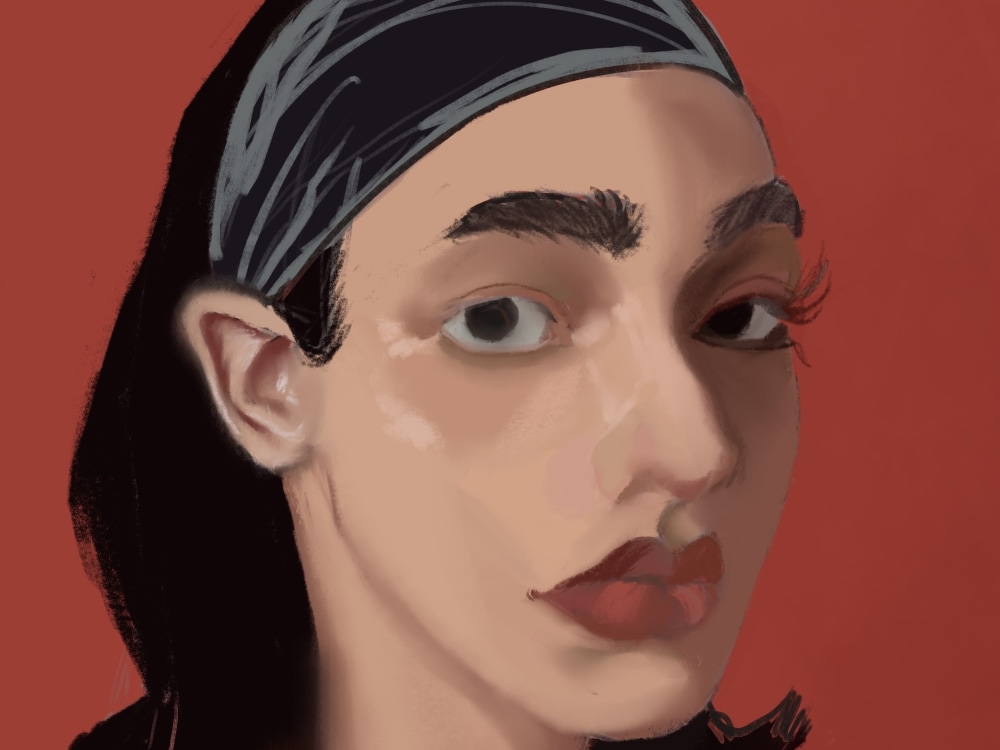 A Stylized Portrait Painting | Upwork