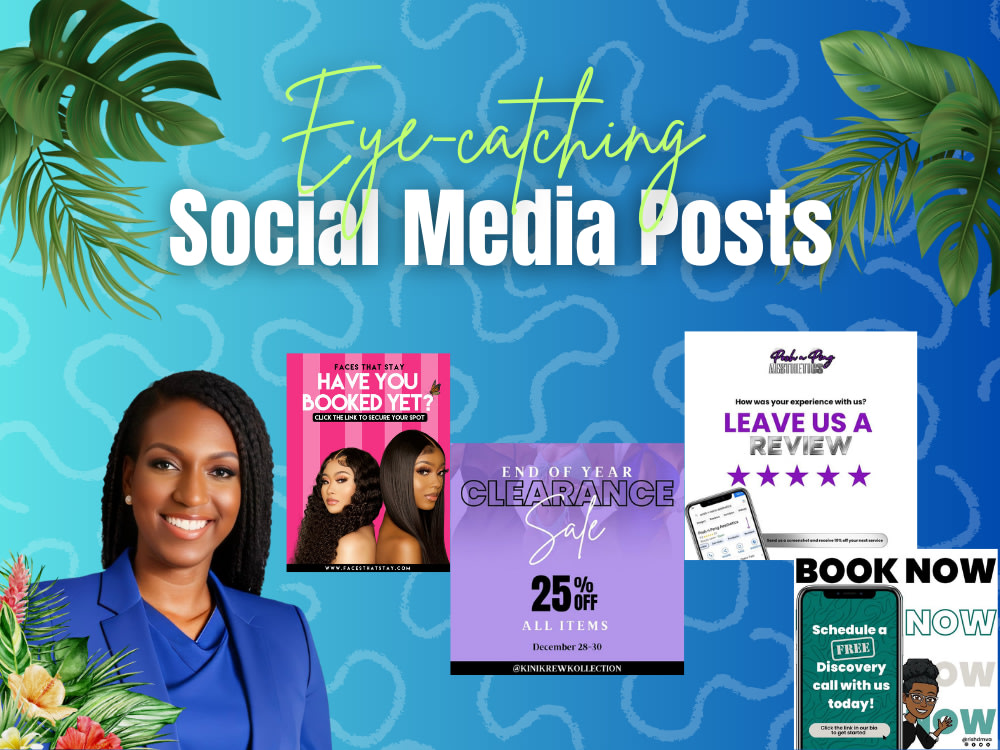 30 days of eye-catching content designed for your brand | Upwork