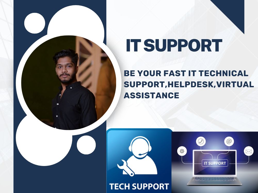 Fast IT technical support,helpdesk, virtual assistance | Upwork