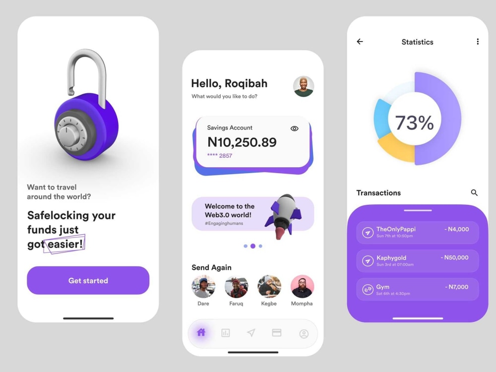 E-book, E-commerce, Chatbot, Finance, Health Mobile UX deisgn. | Upwork