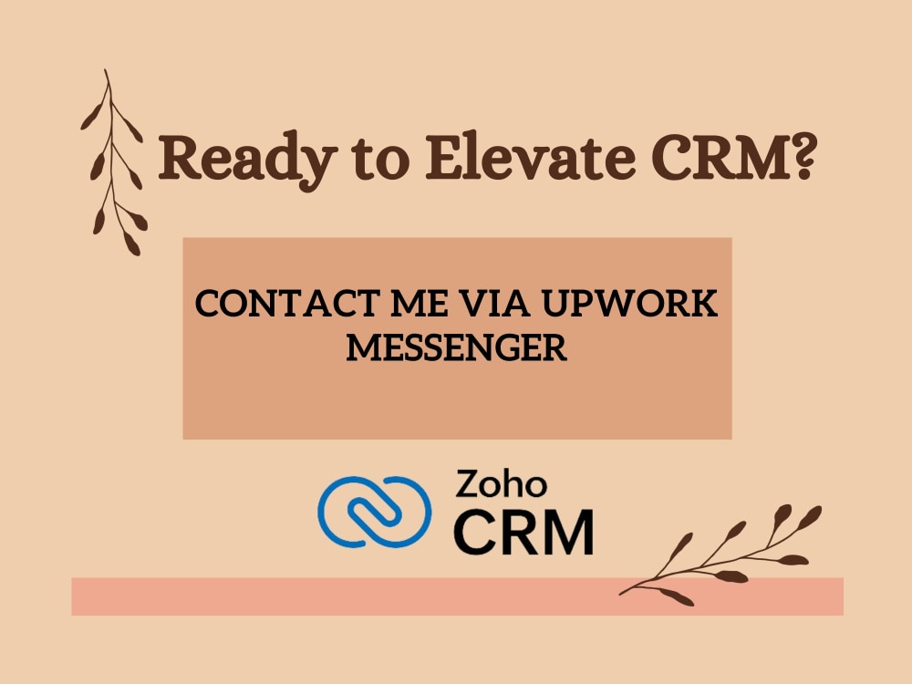 A CRM Specialist Elevating Your Business | Upwork