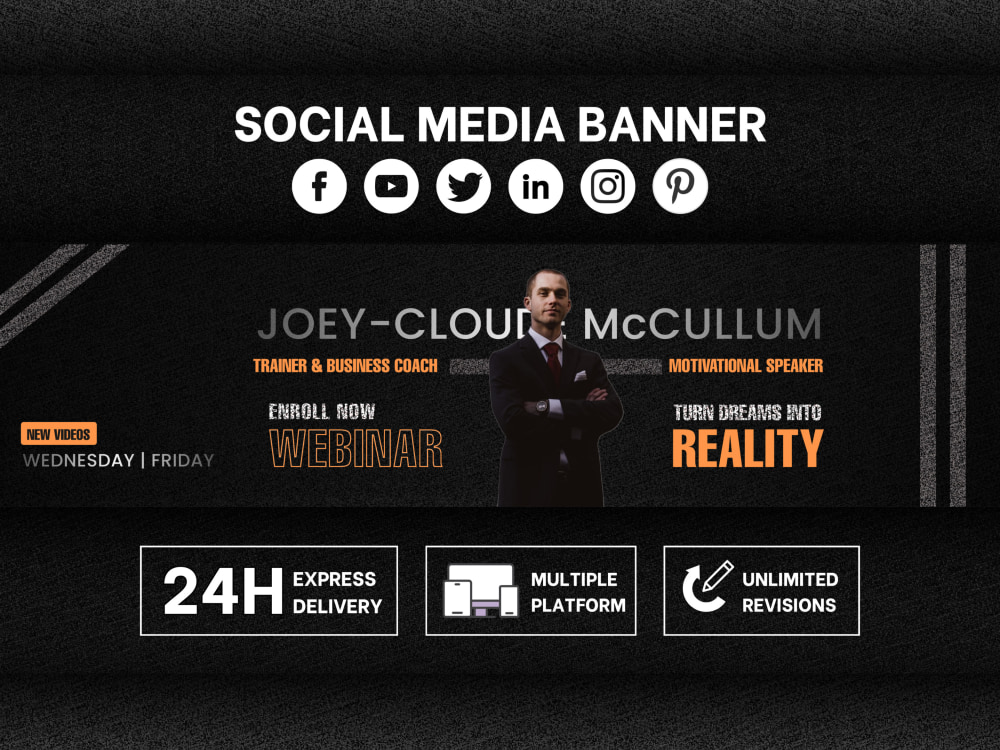 A Professional and Attractive banner design | Upwork