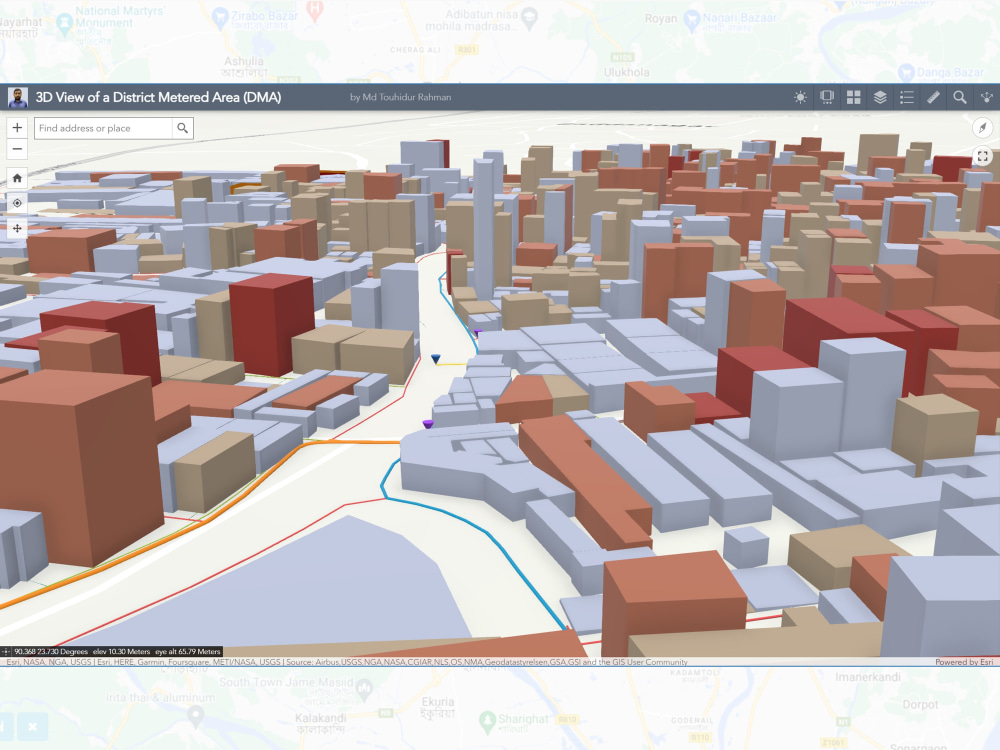 A Stunning 3D WebMap | Upwork
