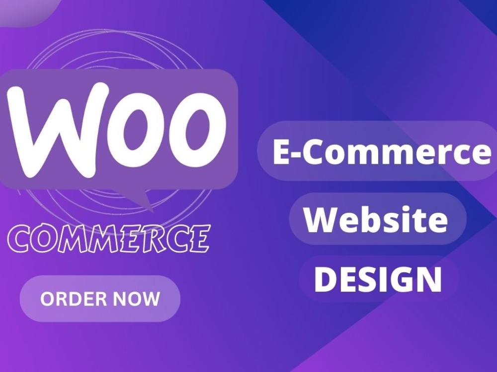 Design E Commerce Website Or Wordpress E Commerce Using Woocommerce