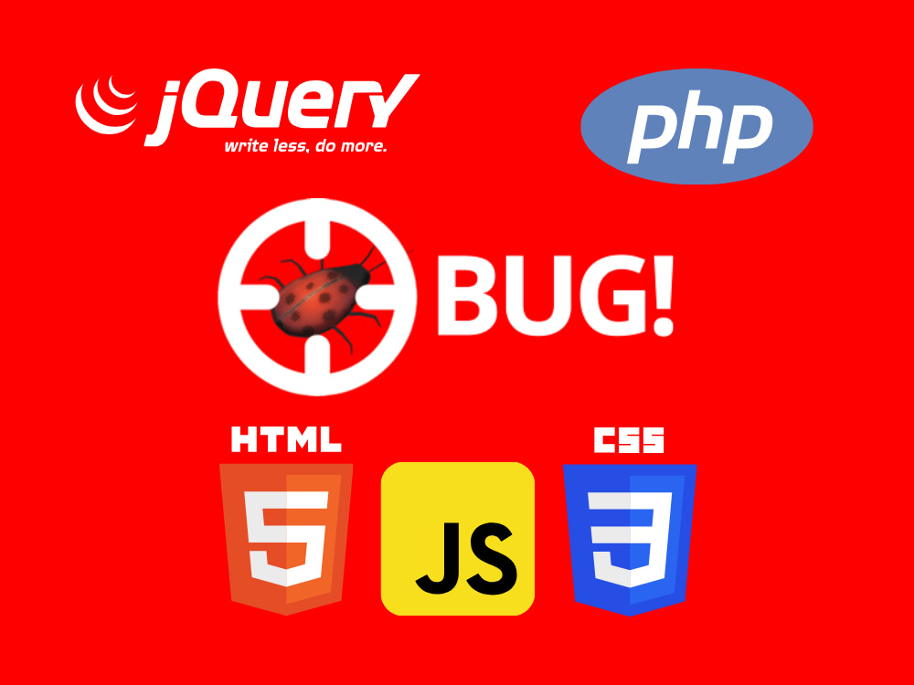 Fix Html Css Javascript Jquery Php Bug Error Or Issues Upwork