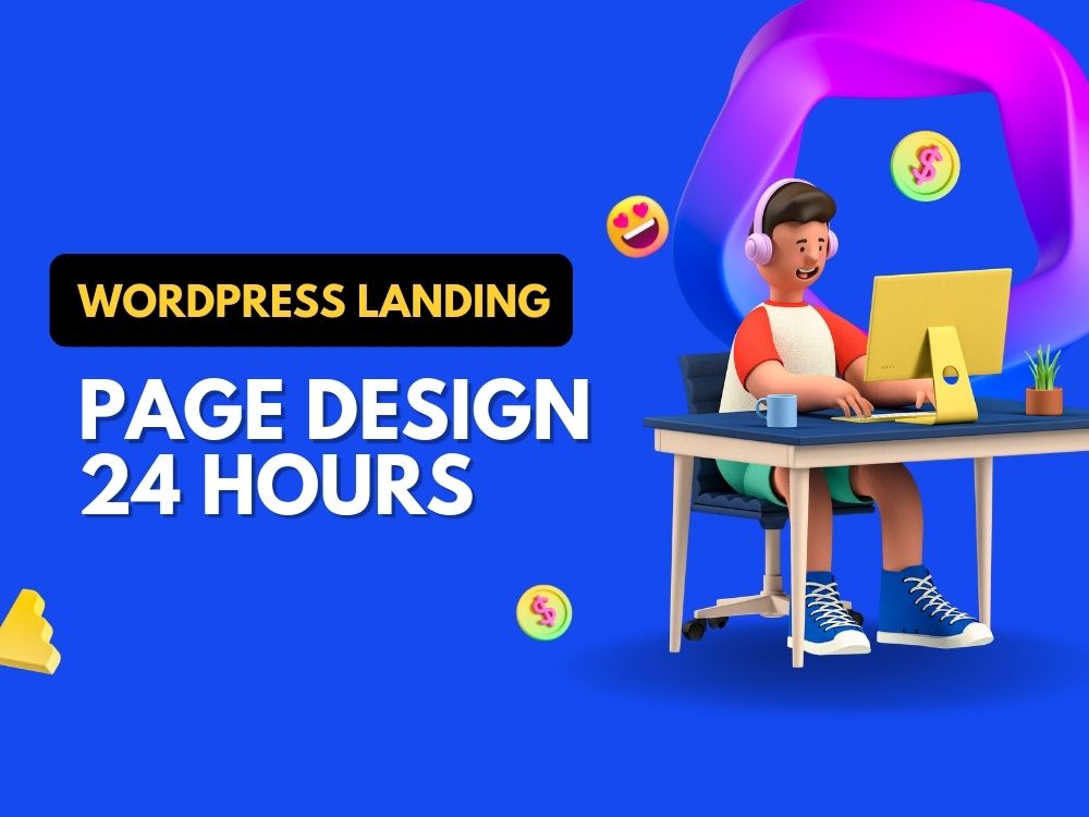 Build responsive wordpress landing page or squeeze page with elementor pro | Upwork