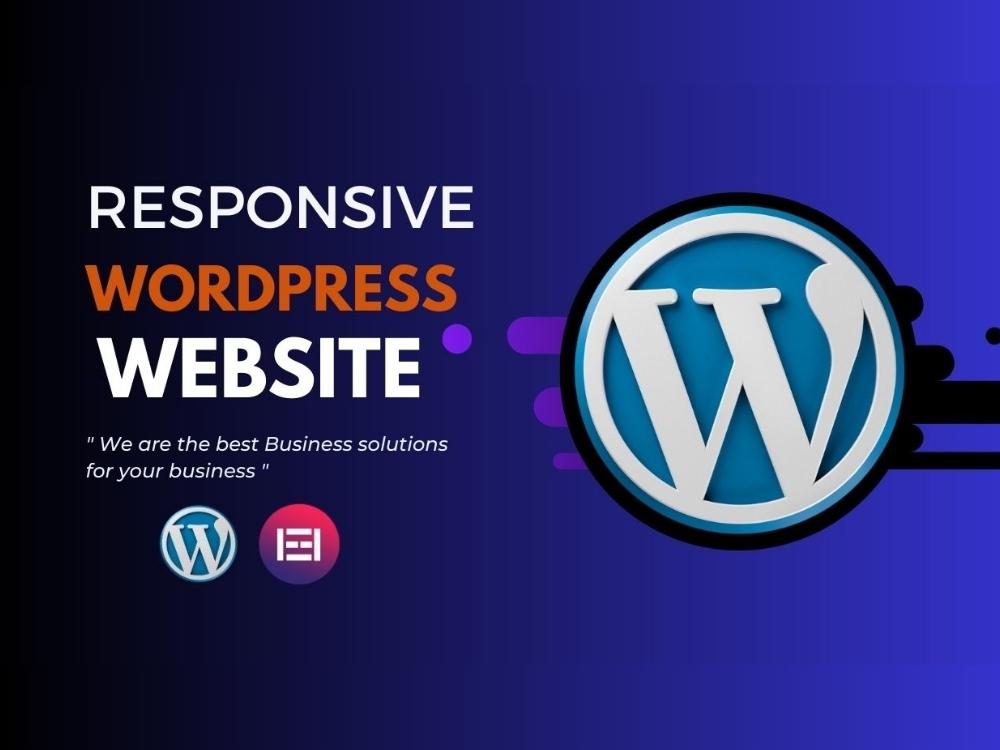 Business wordpress website or revamp wordpress design with elementor pro | Upwork