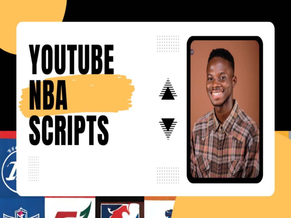 NBA YouTube scripts or articles | Upwork