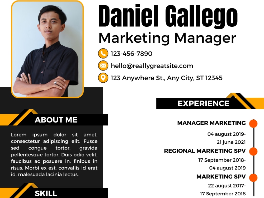 Professional CV, eye-catching CV resume design | Upwork