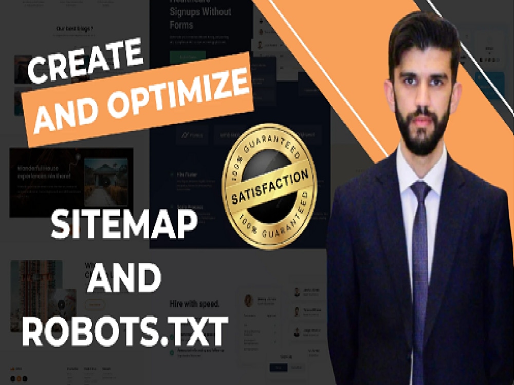 Optimize XML sitemap and robots txt for website SEO | Upwork