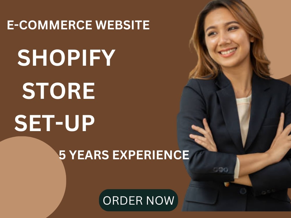 A Shopify store completely set up as per your brand and products, go ...