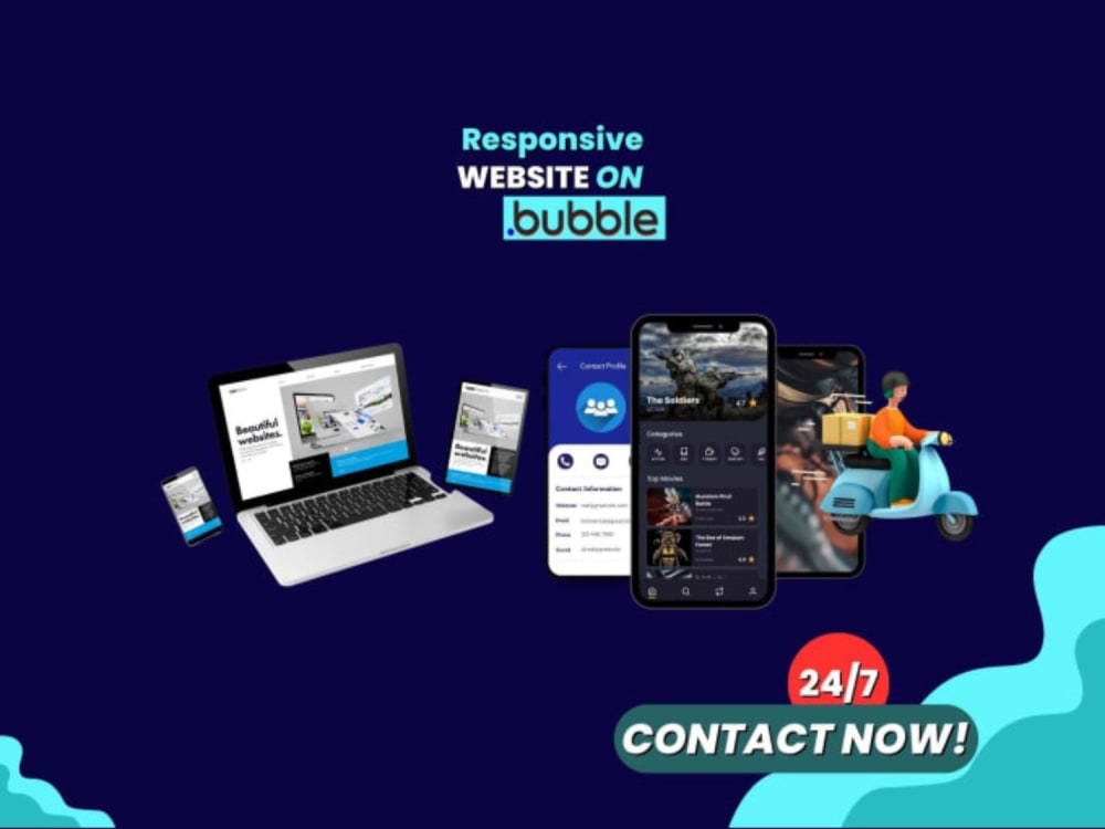 Web App Development Bubble App Adalo Full UI/UX Design on Bubble.io ...