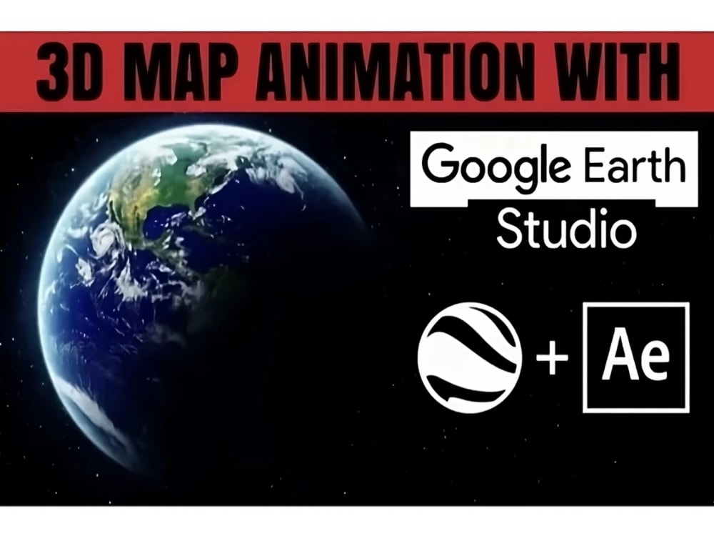 Real estate promo video using google earth animations | Upwork