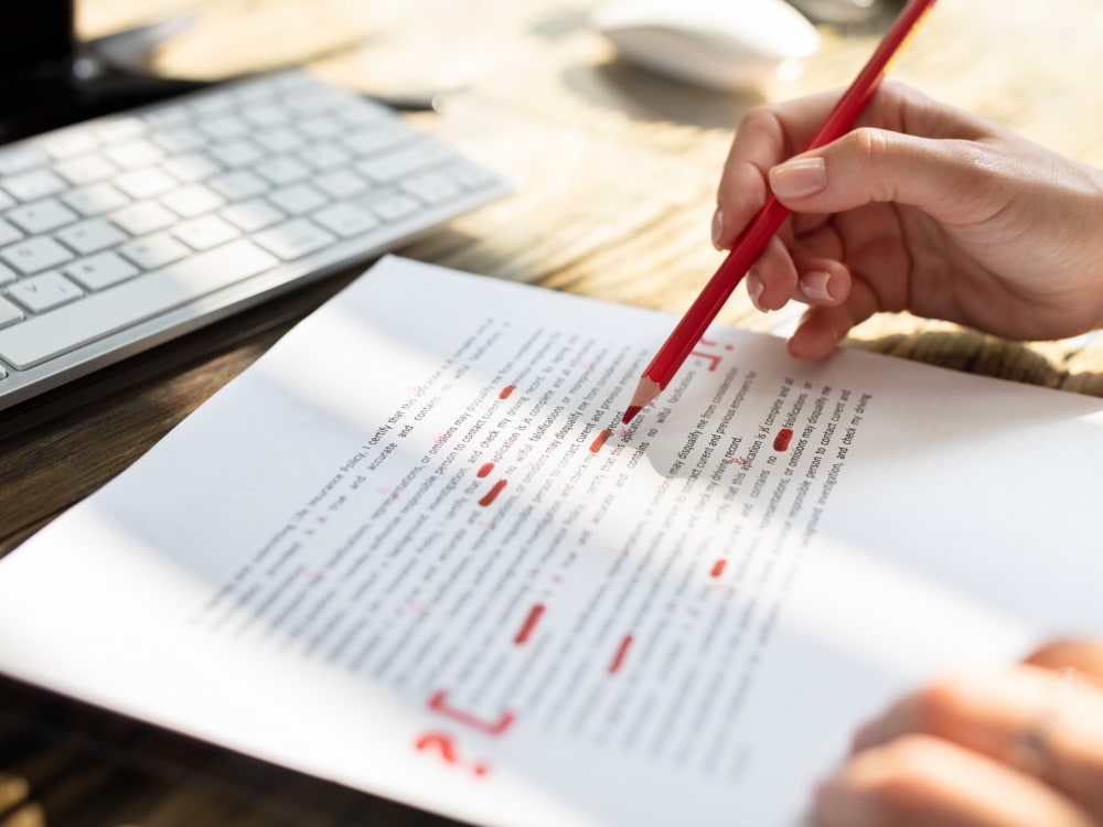 Proofreading, editing and tone placement | Upwork