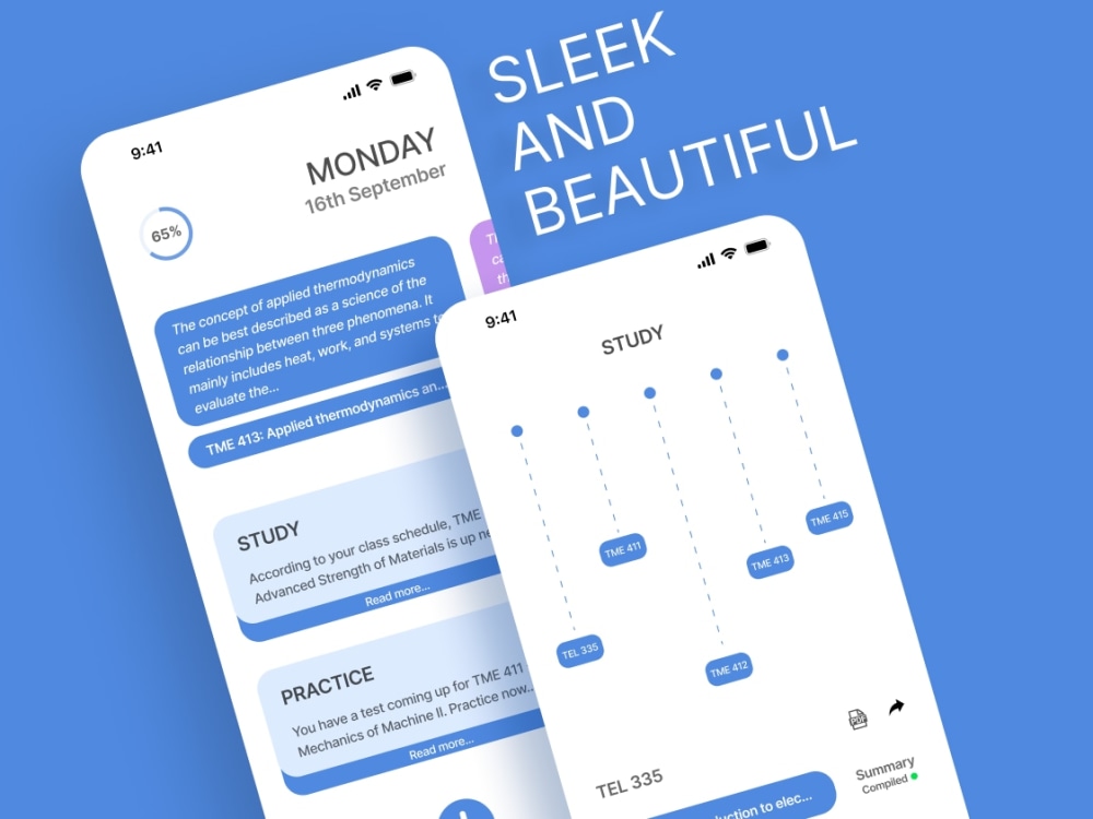 A Beautiful App UI Design | Upwork