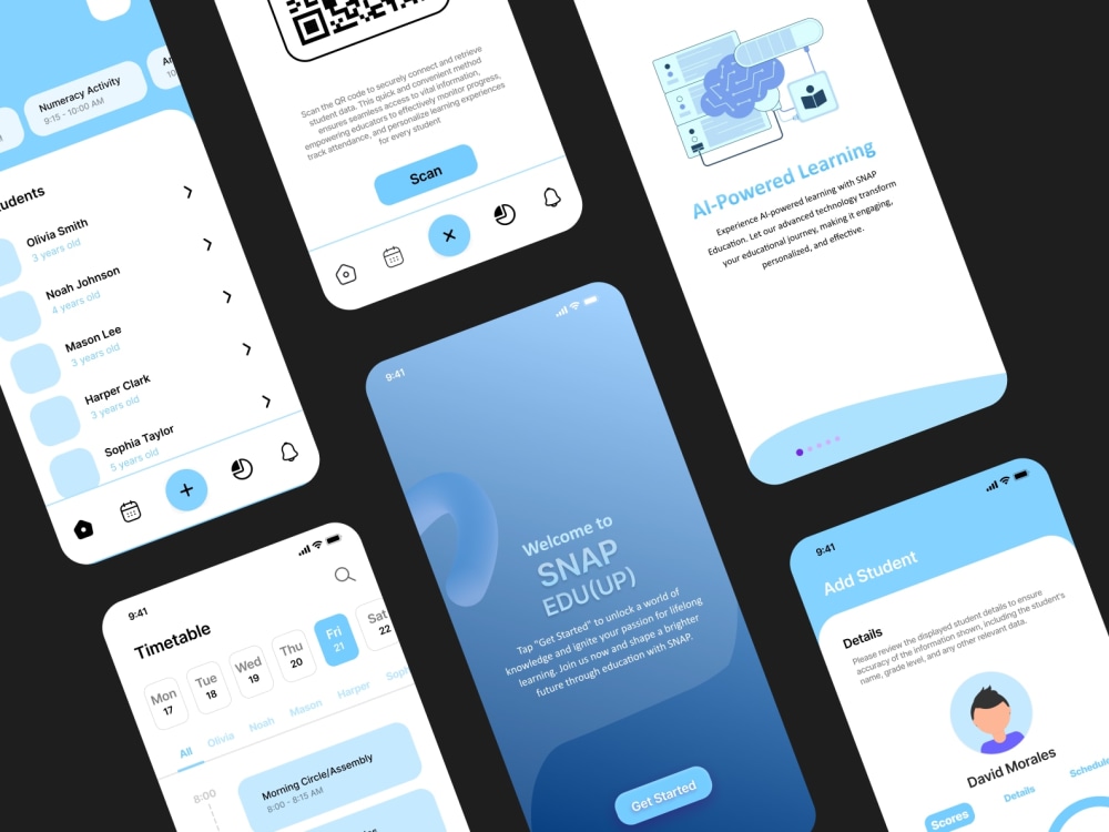 A Beautiful App UI Design | Upwork