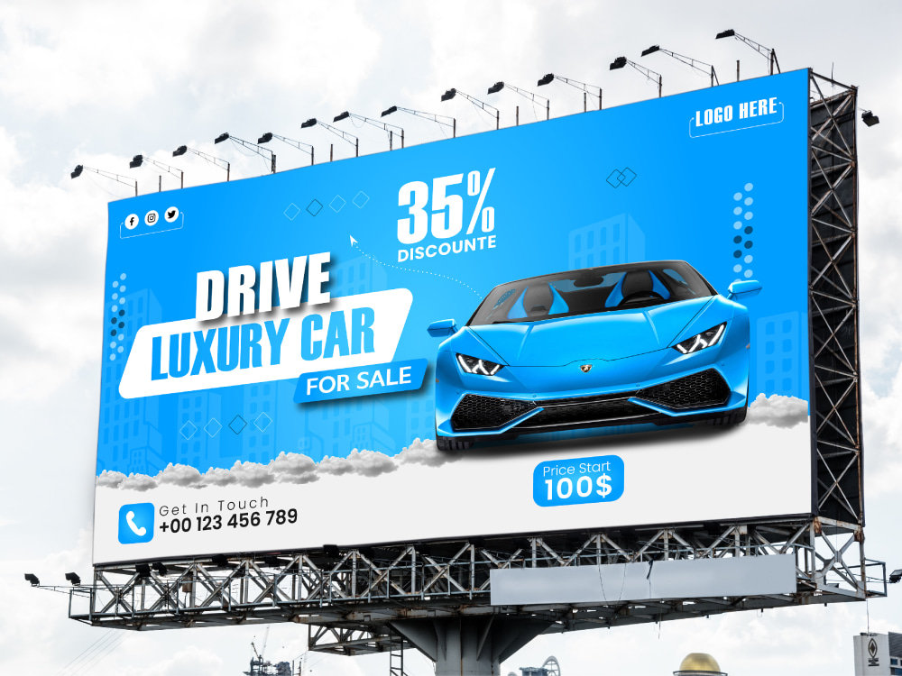 Billboard, banners, signage, yard signs, street signs, backdrops design ...