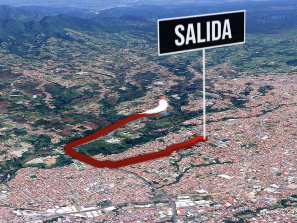 A 3D route animation Using Google Earth Studio | Upwork