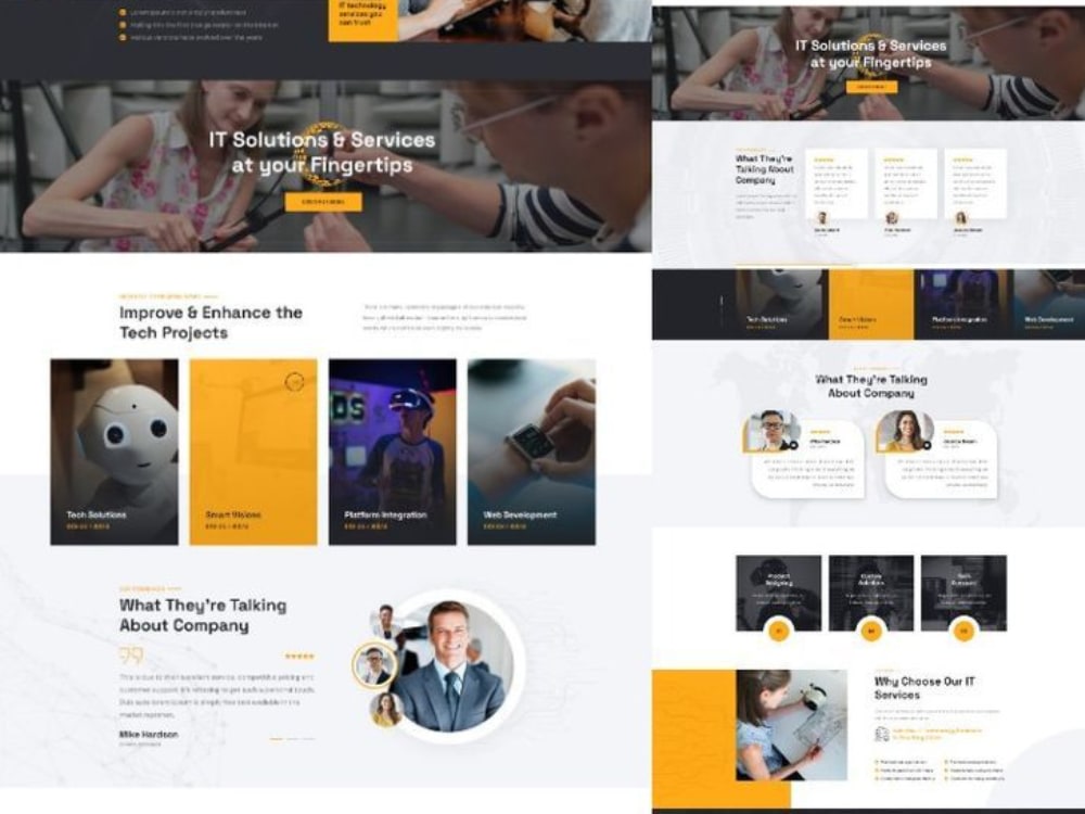 Handy website, redesign handy website design | Upwork