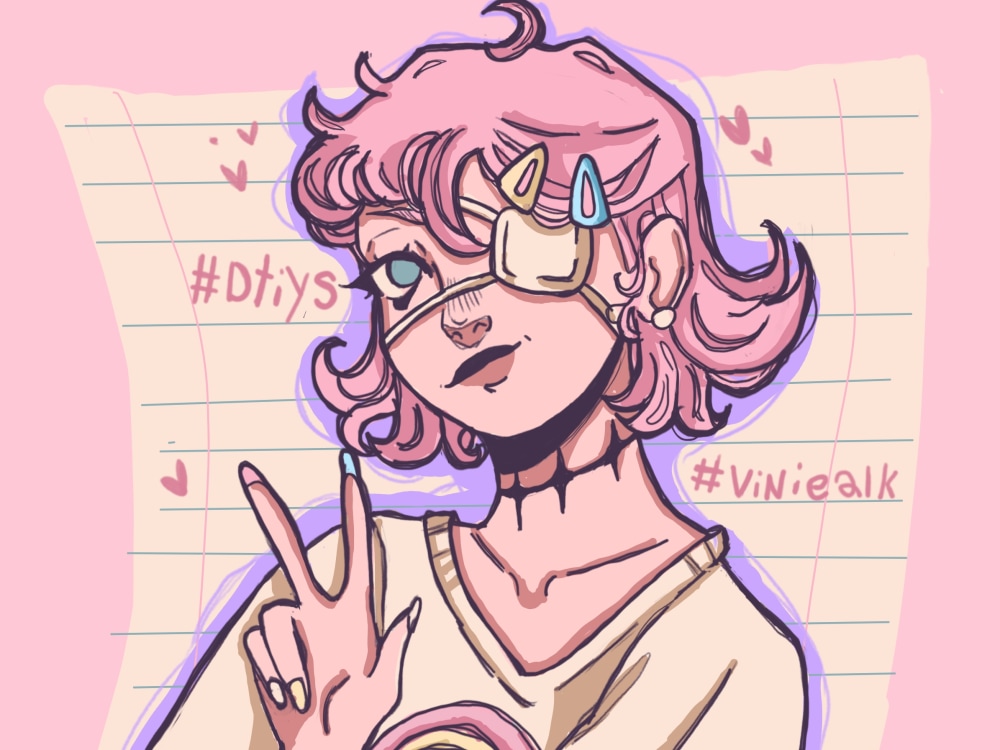 A fully rendered character illustration | Upwork