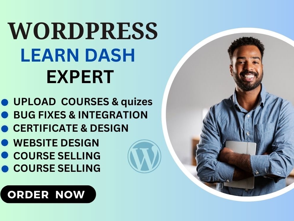 A fantastic e learning Wordpress website using Learndash Lms, masteriyo | Upwork