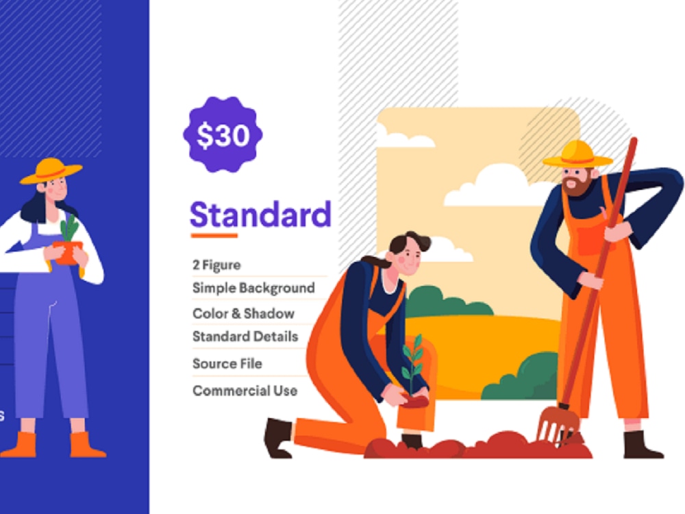 Create a modern flat design illustration | Upwork