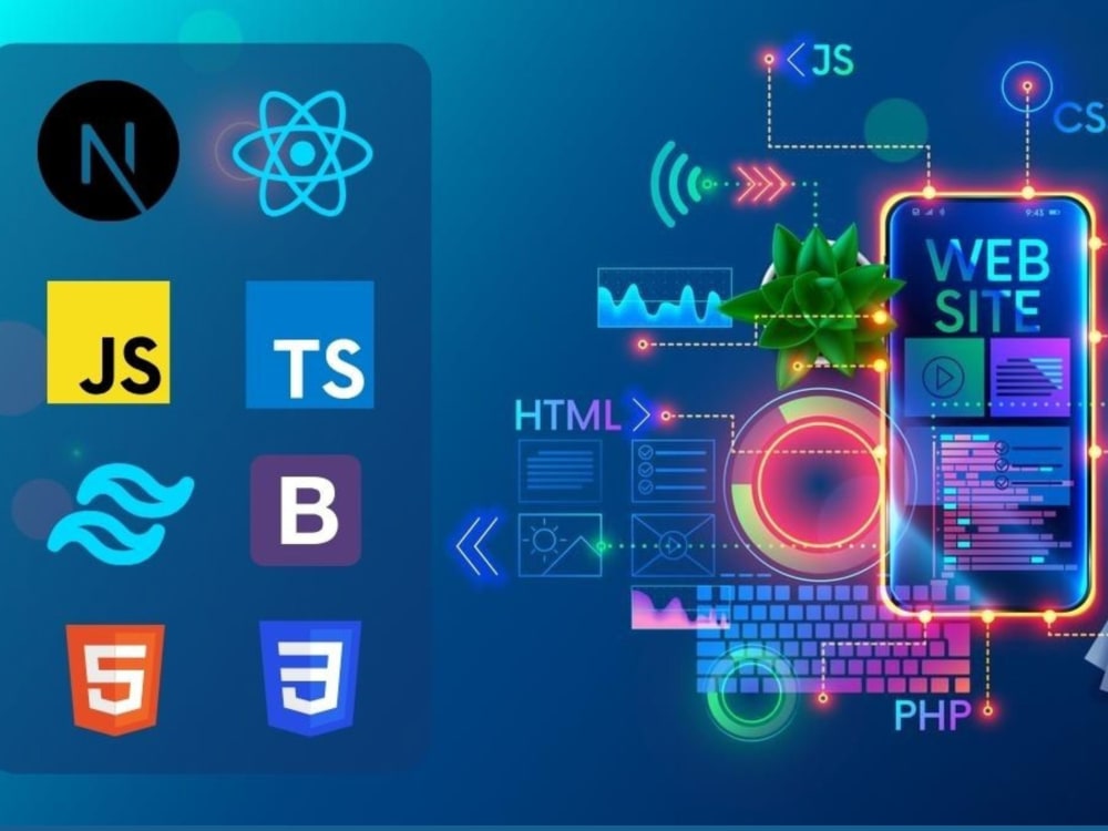 Full Stack Next.js or React.js website development | Upwork