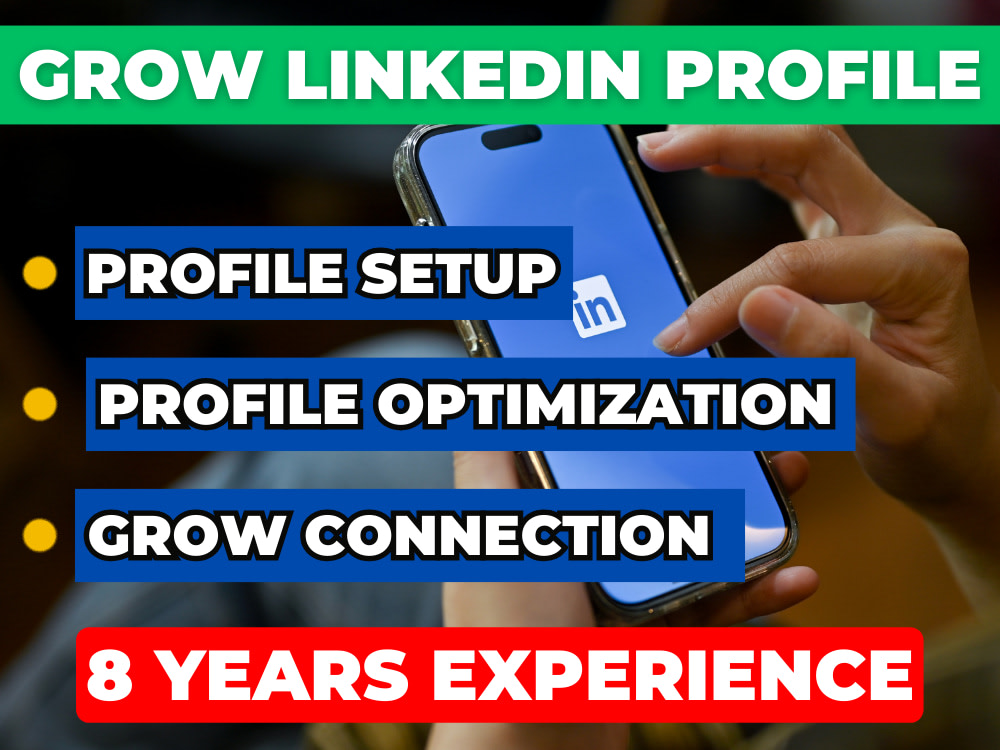 Linkedin Expert Profile Creation And Optimization Grow Linkedin Followers Upwork