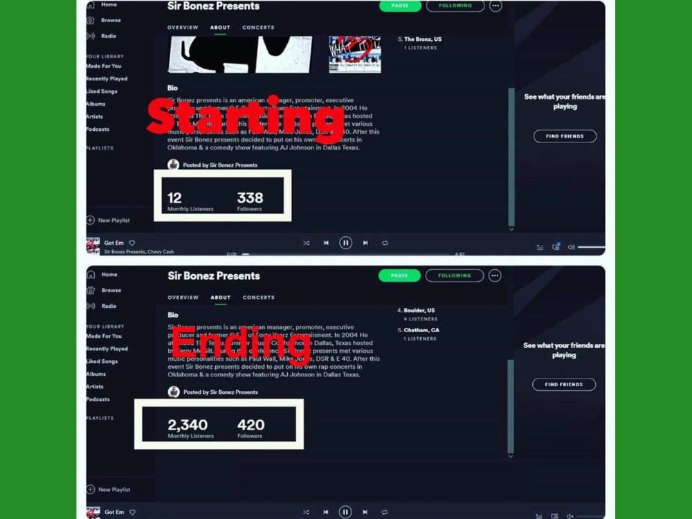 Spotify Music Viral Promotion And Followers | Upwork
