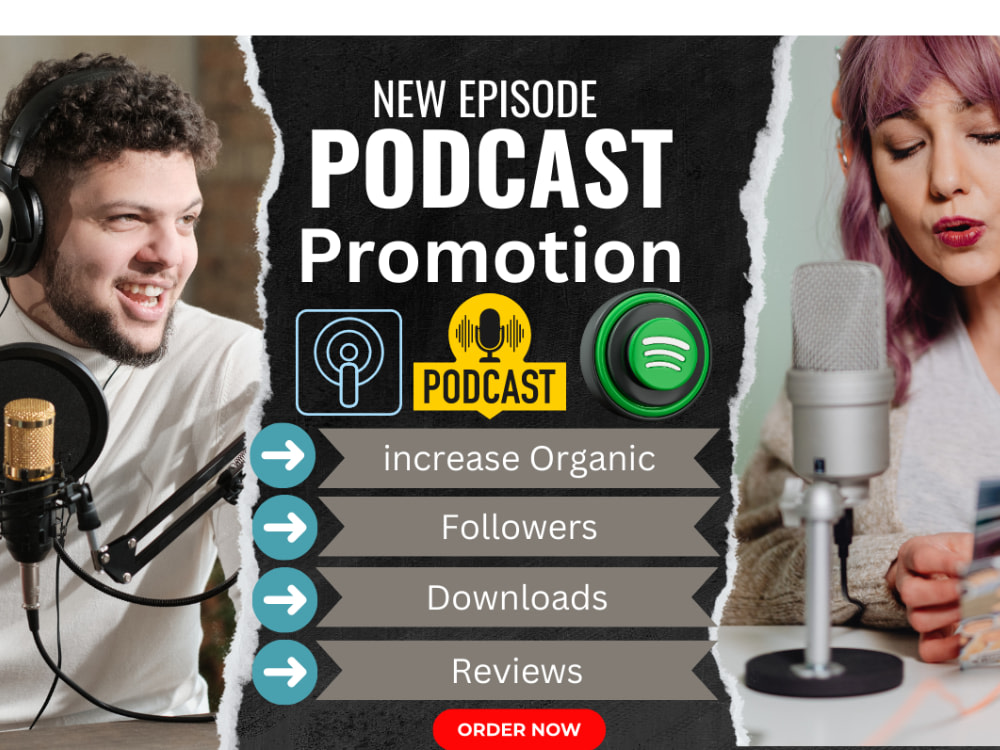 Professional podcast promotion and increase new audience | Upwork
