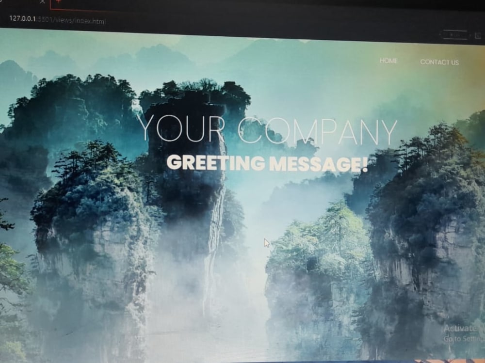 A responsive parallax scrolling website | Upwork
